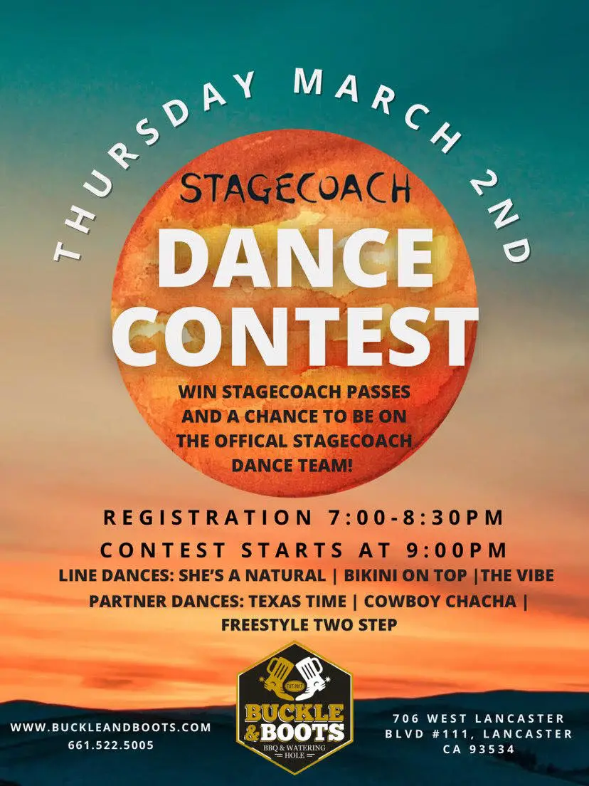 2023 Stagecoach Country Dance Contests, Full California Round-Up ...