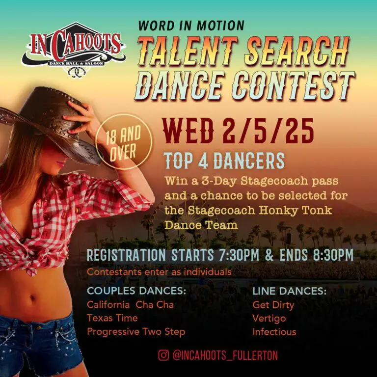 2025 Talent Search Dance Contest, Full California Round-Up! » Country ...
